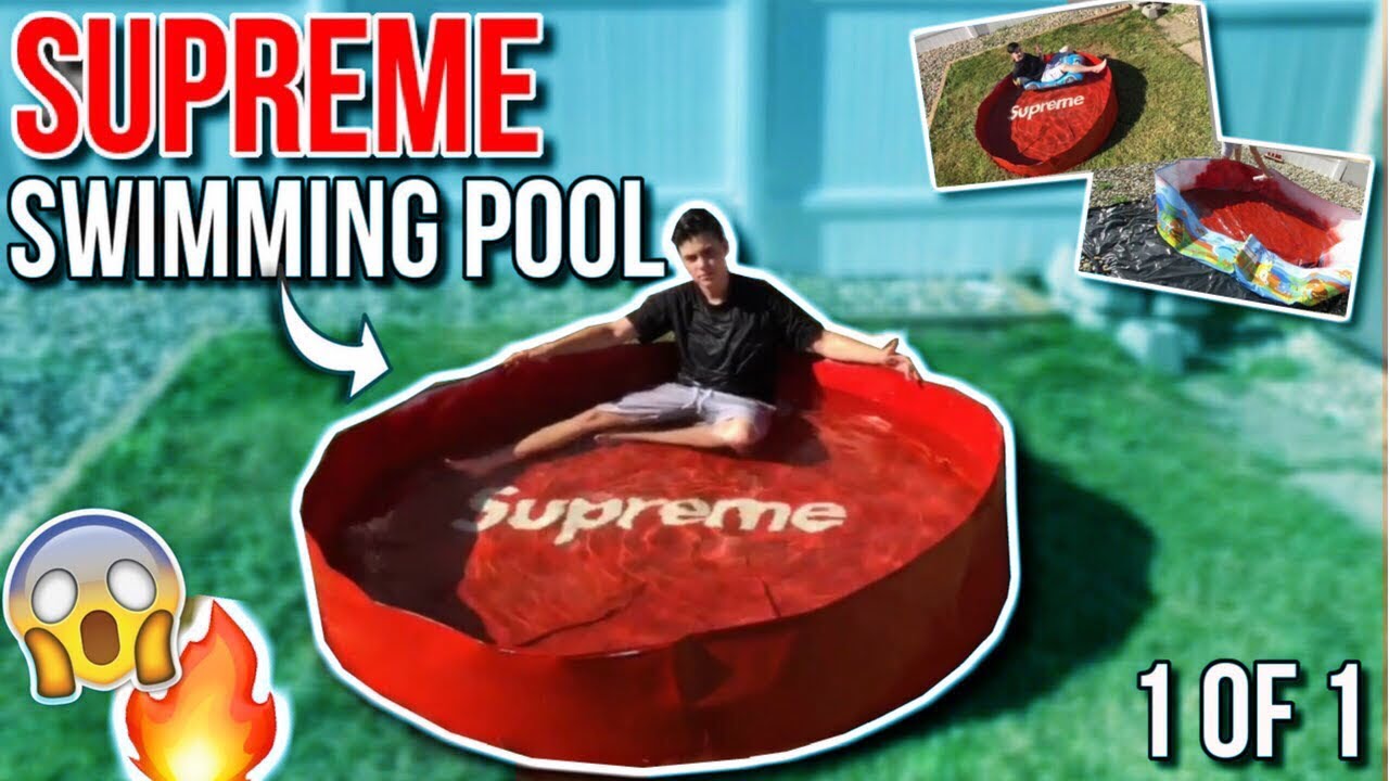 MAKING THE SUPREME SWIMMING POOL (AND SWIMMING IN IT) *LOOKS LEGIT ...