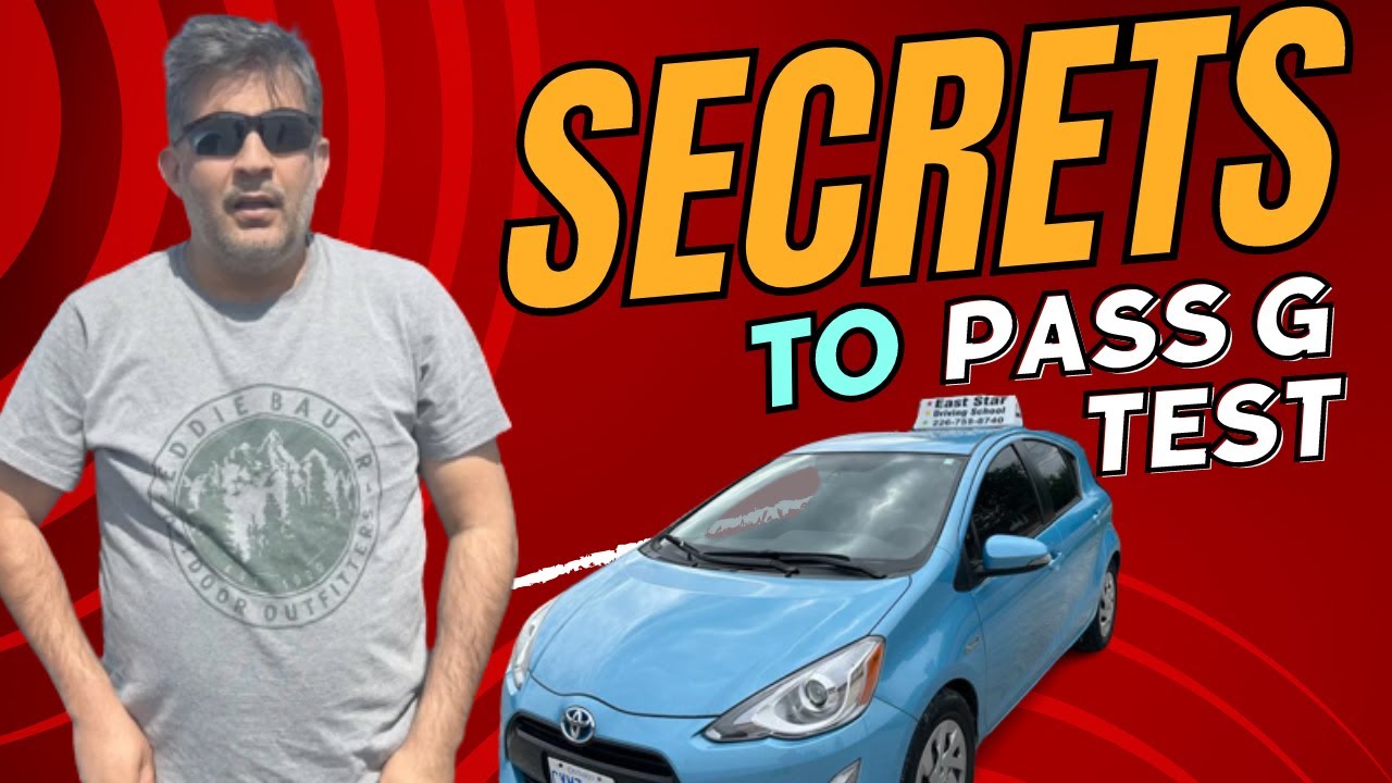 How to Pass G Test - YouTube