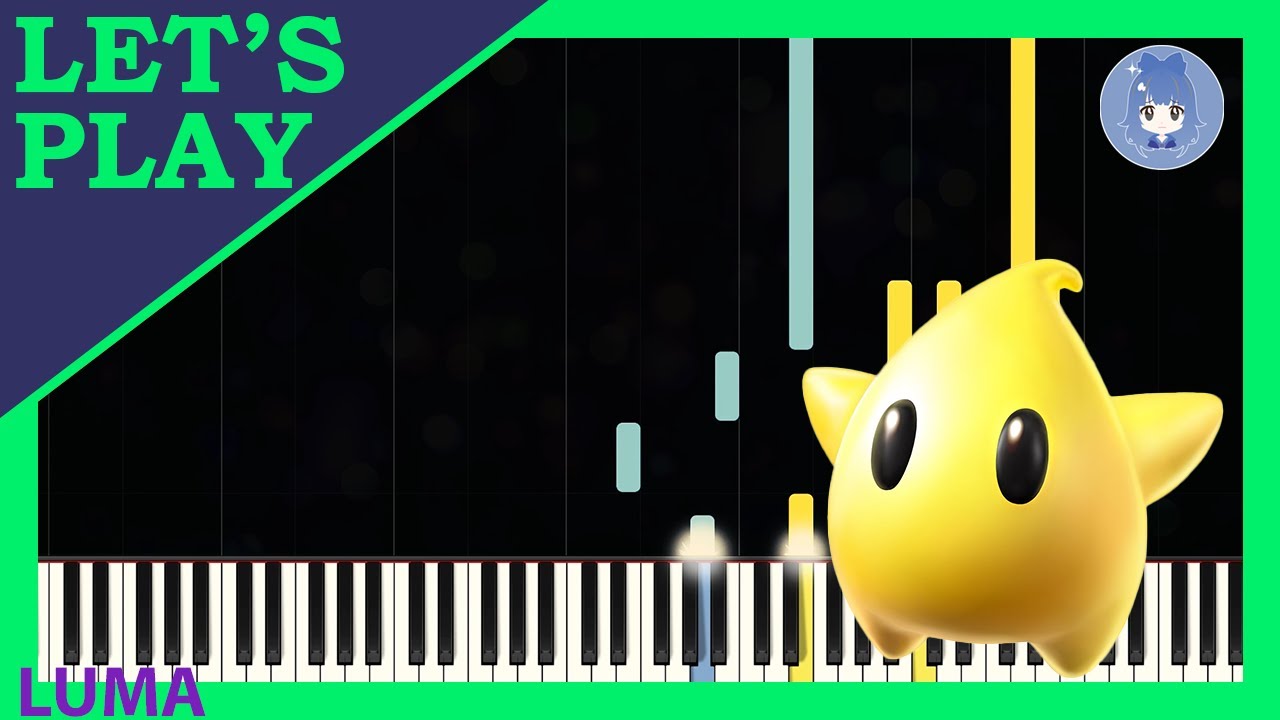 Luma from Super Mario Galaxy [Piano Tutorial] - YouTube