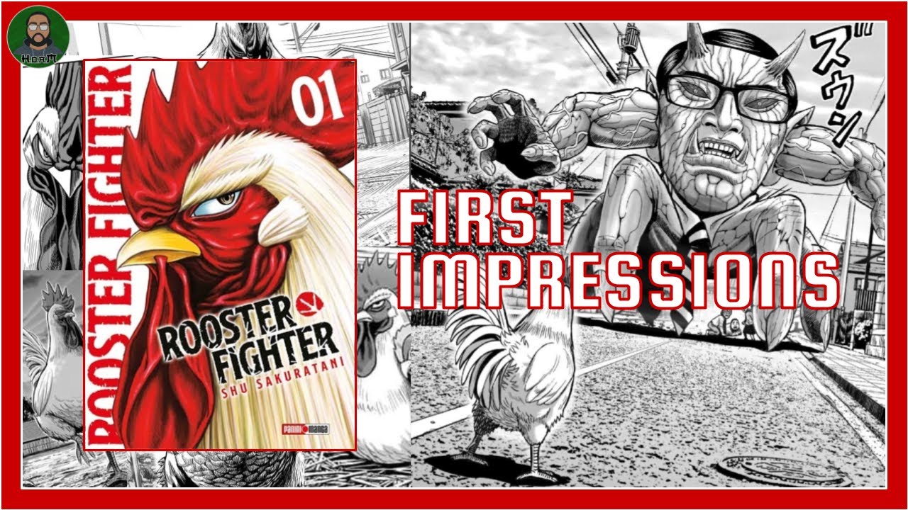 MANGA FIRST IMPRESSIONS | ROOSTER FIGHTER | A KAIJU KILLING ROOSTER ...