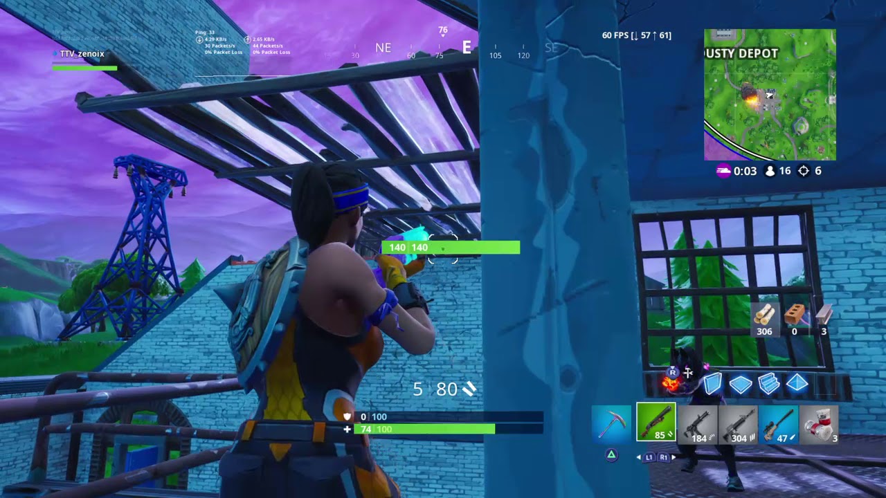 Fortnite 11 kill win spectral axe - YouTube