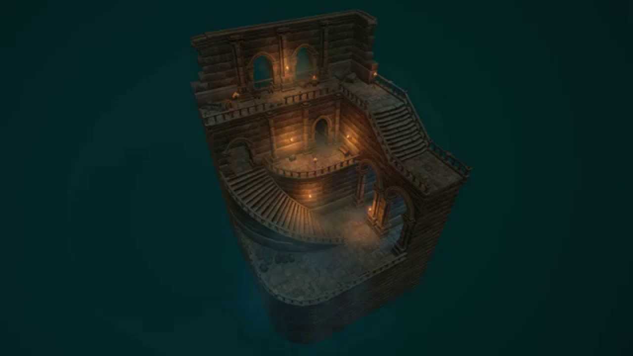 Multistory Dungeons For Unreal Engine 4 Example 2 Youtube