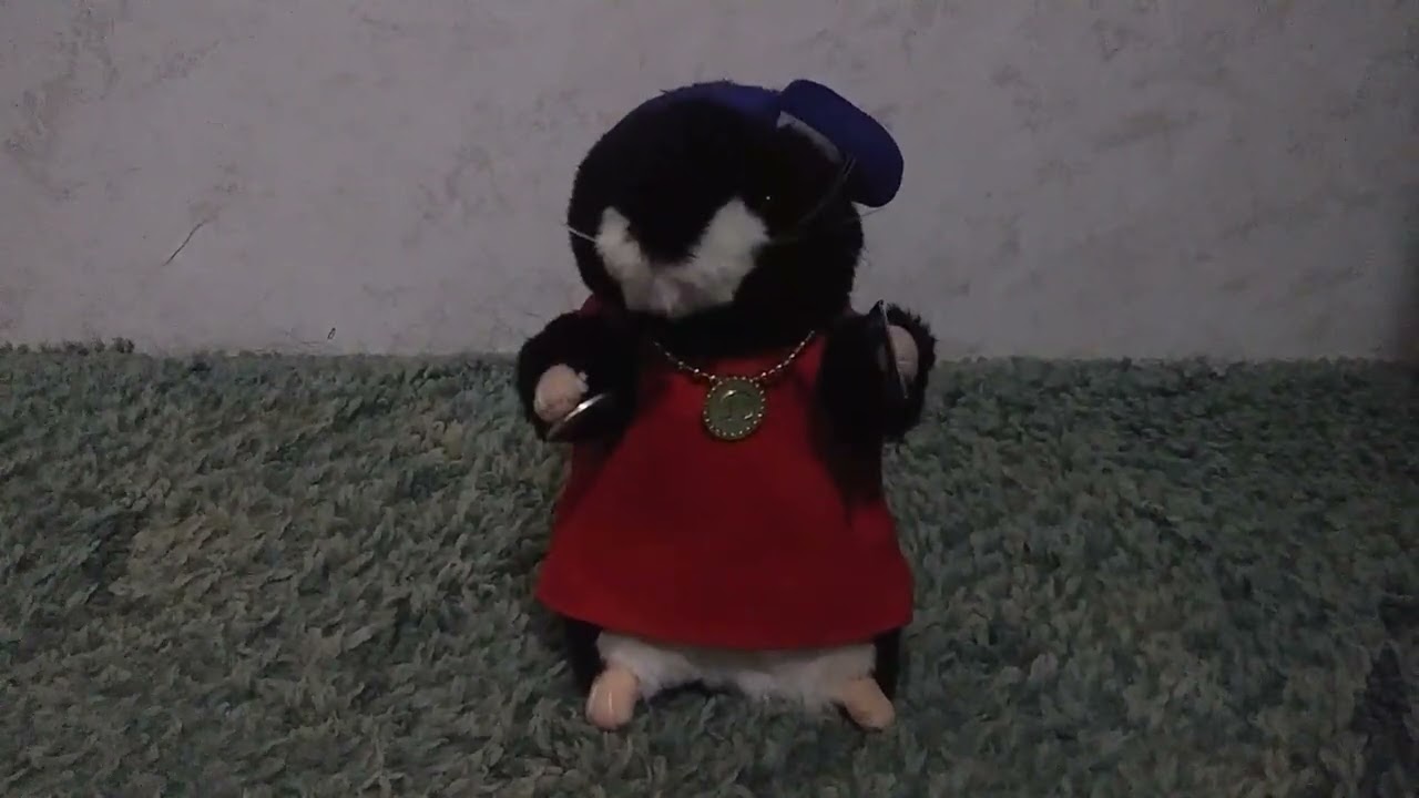 Gemmy Industries 2001 Animated Dancing Hamster - Grand Master Blaster ...