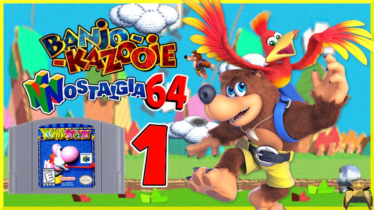 Banjo-Kazooie: Nostalgia 64 #1 Bär & Vogel bereisen Yoshi's Story & Bob ...
