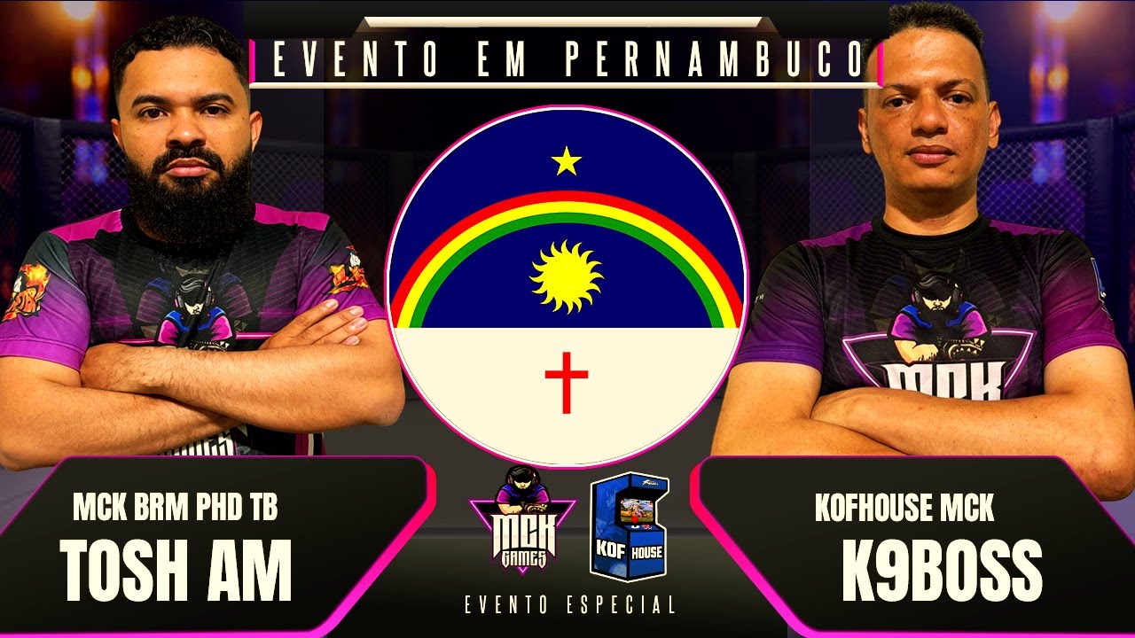 MEGA EVENTO DE KOF EM 🔥PERNAMBUCO!!🔥 TOSH AM VS VICTOR PE FT 30 TOSH AM ...