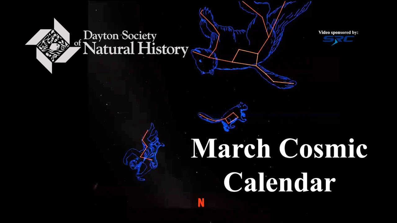 March 2021 Cosmic Calendar - YouTube