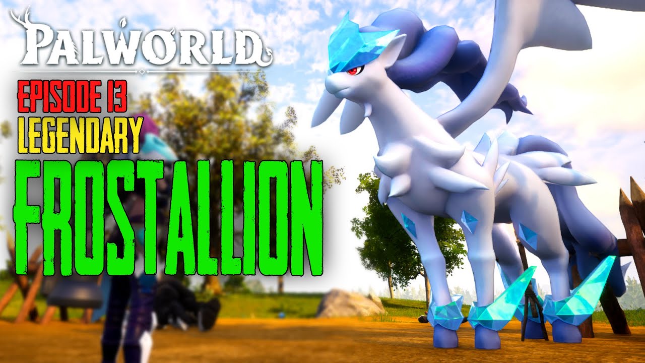 LEGENDARY FROSTALLiON! MUSUH AUTO KEDiNGiNAN | Palworld - YouTube