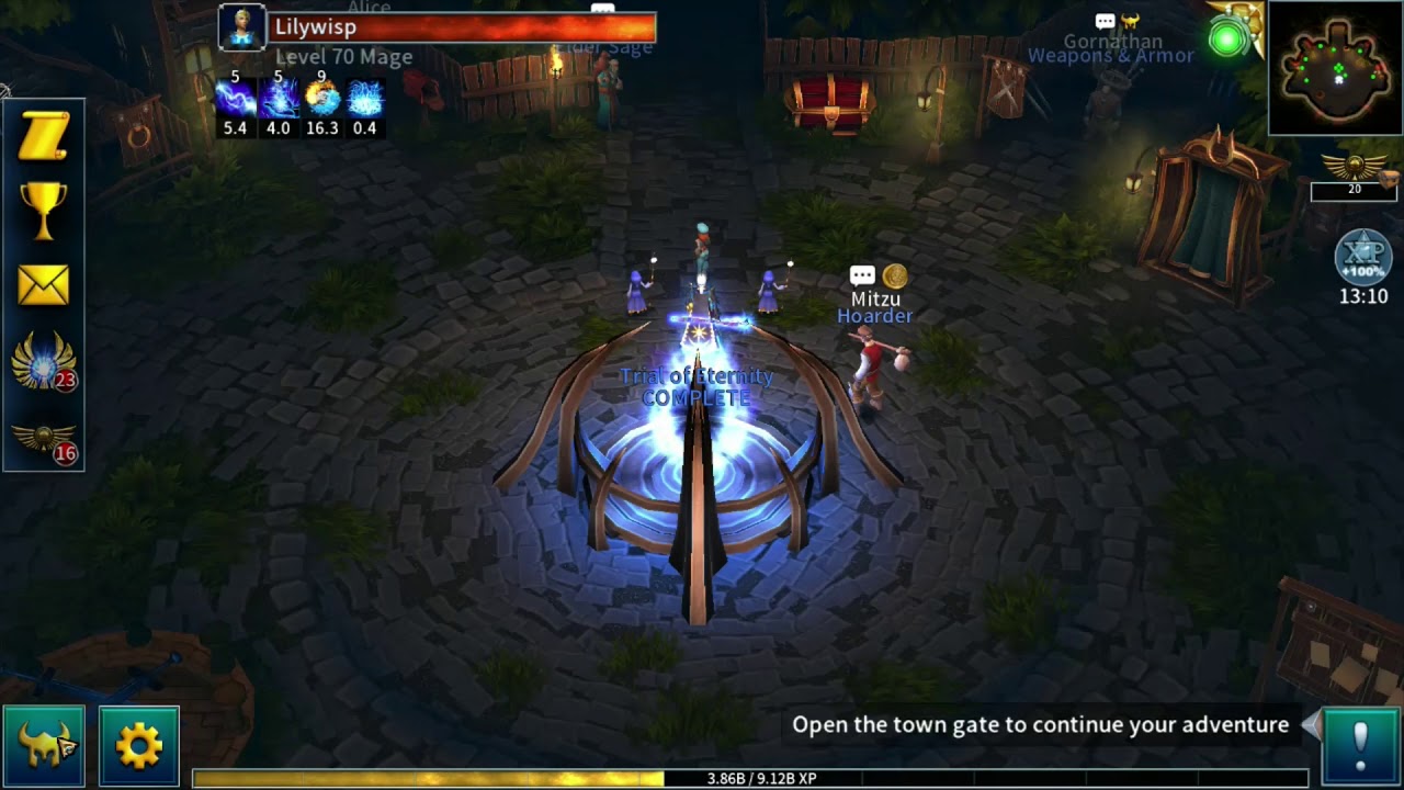 Eternium 1.5.32 : Exp Farming with Commentary - YouTube