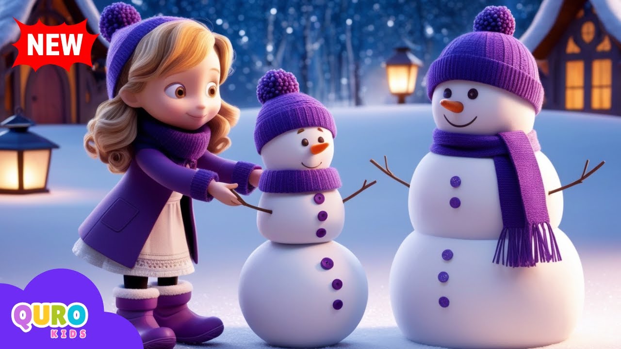 Snowy Day Magic ️ | Winter Nursery Song for Kids | Animated Story ...