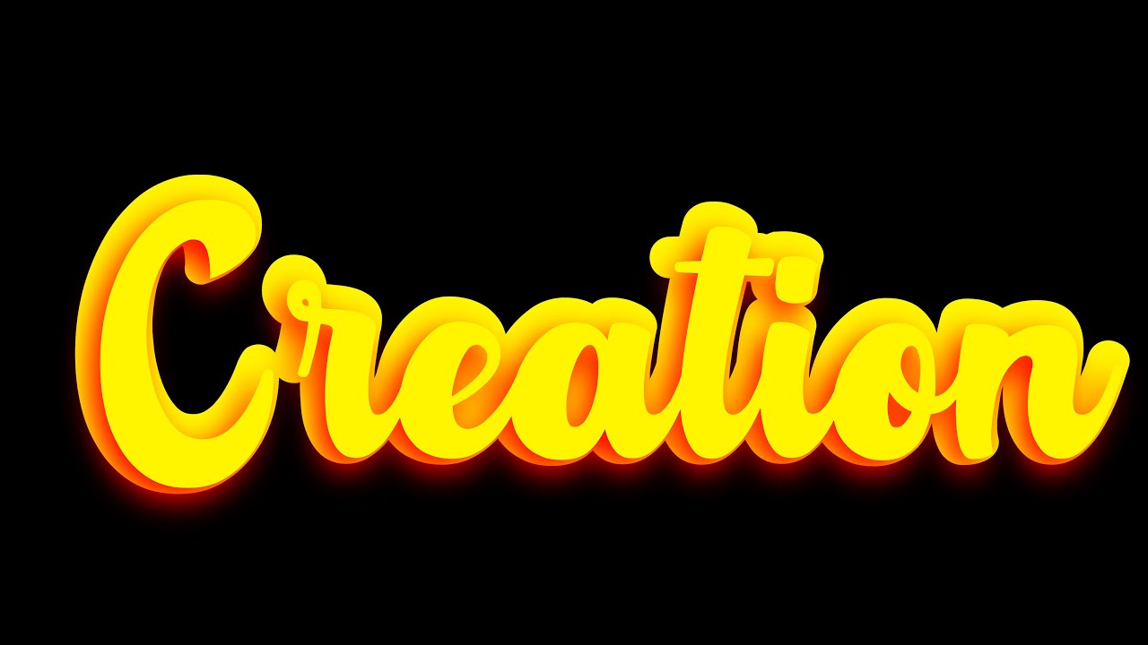 Creating Stunning 3d Text Designs In Canva - YouTube