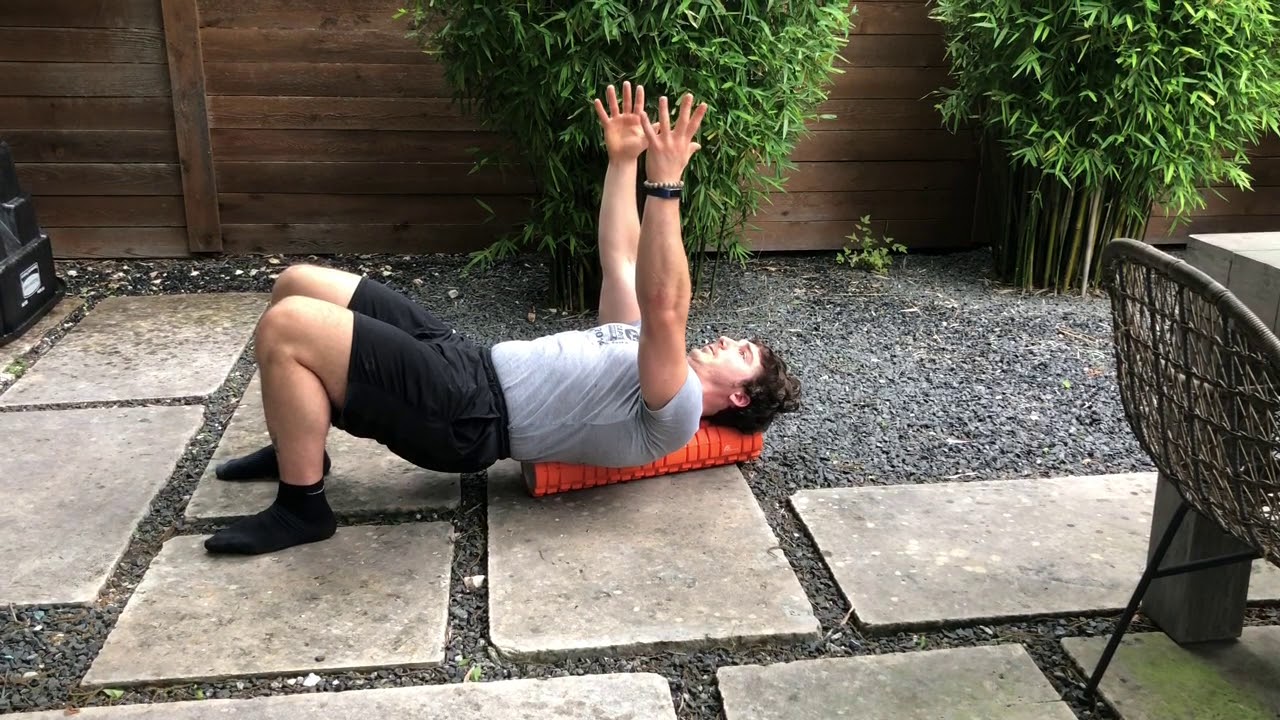 Foam Roller Floor Slides - YouTube
