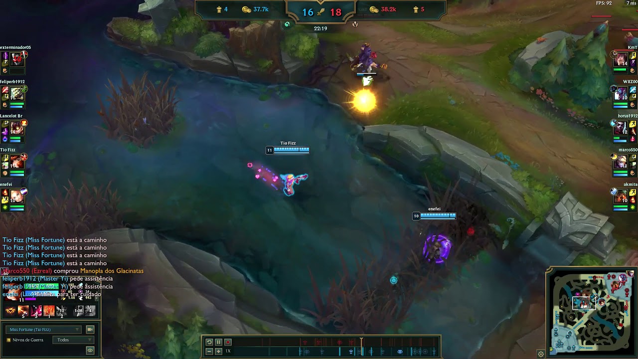 Miss Fortune fazendo os tanks inimigos chorarem - YouTube