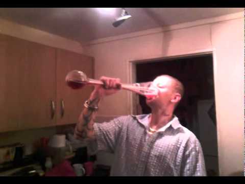 adam whitton's birthday drink - YouTube