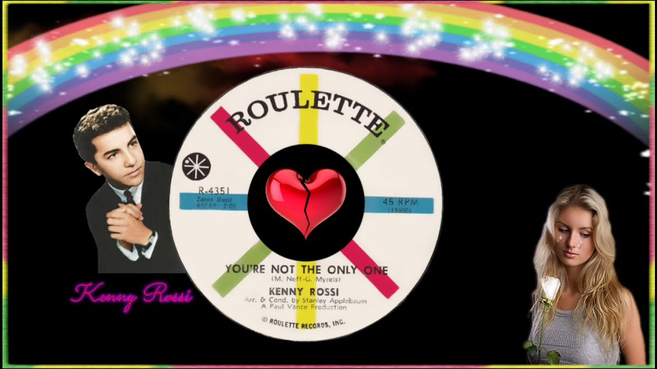 Kenny Rossi - You 're not the only One 1961 ( Personal color design )# ...