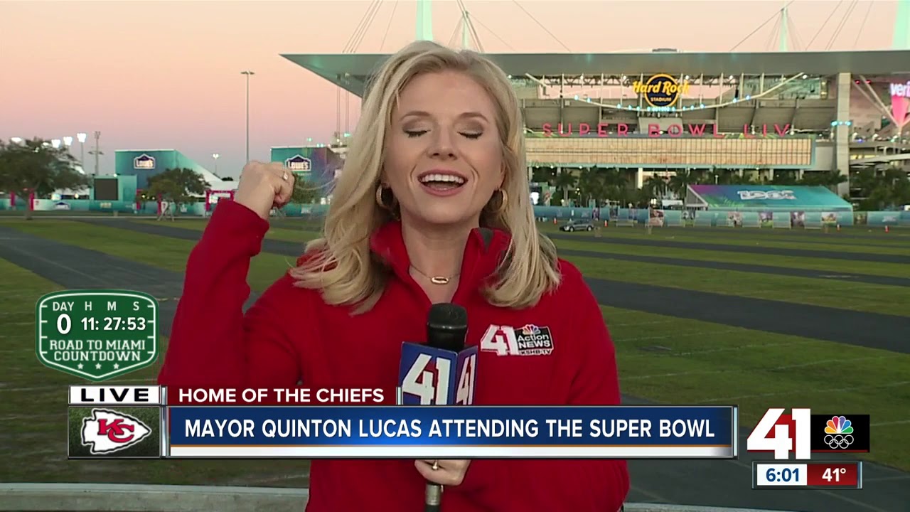 KC Mayor Quentin Lucas excited for Super Bowl - YouTube