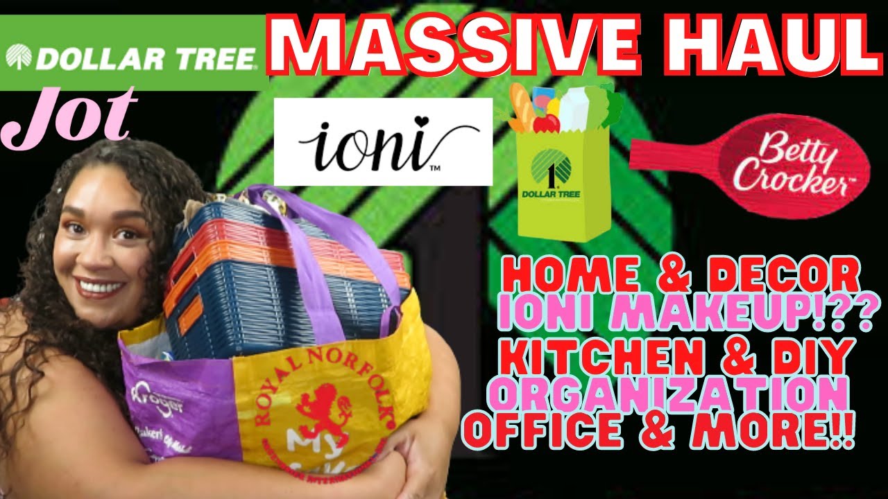 Dollar Tree Haul|New Ioni Makeup at Dollar Tree|MASSIVE Dollar Tree ...