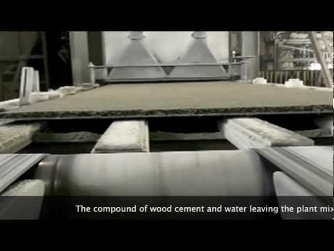 Cement Bonded Particle Board plants - YouTube