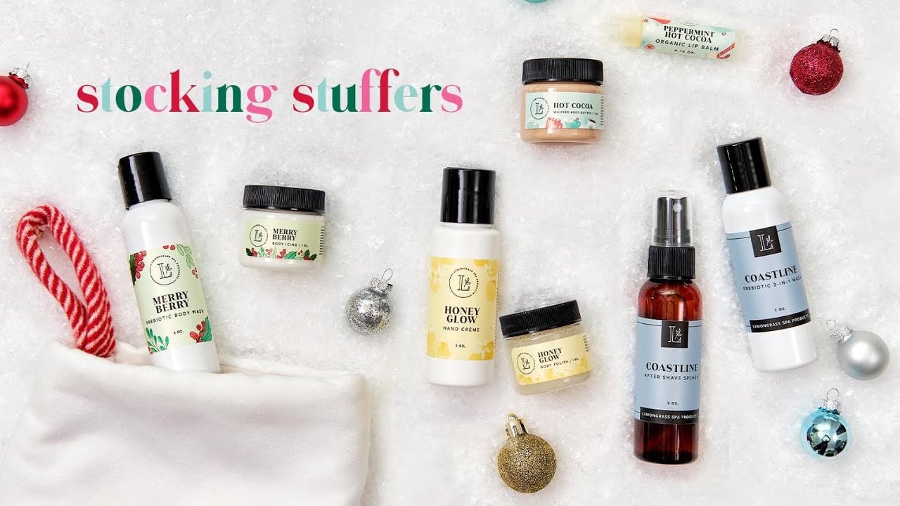 Stocking Stuffers by Lemongrass Spa Holidays 2021 - YouTube