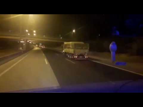 Tır otobüs ü geçiyor trevego avcısı
