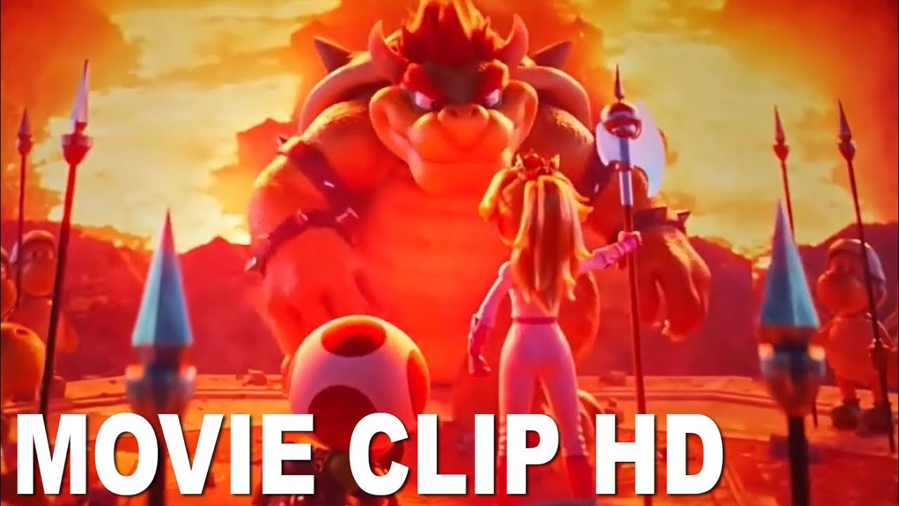 Bowser Arrives With His Army To The Mushroom Kingdom l The Super Mario ...