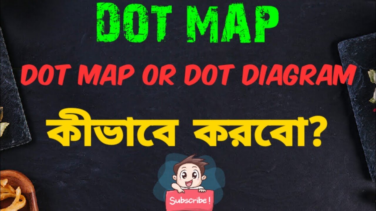 Dot Map Or Dot Diagram of geography practical 2 semester/ University of ...
