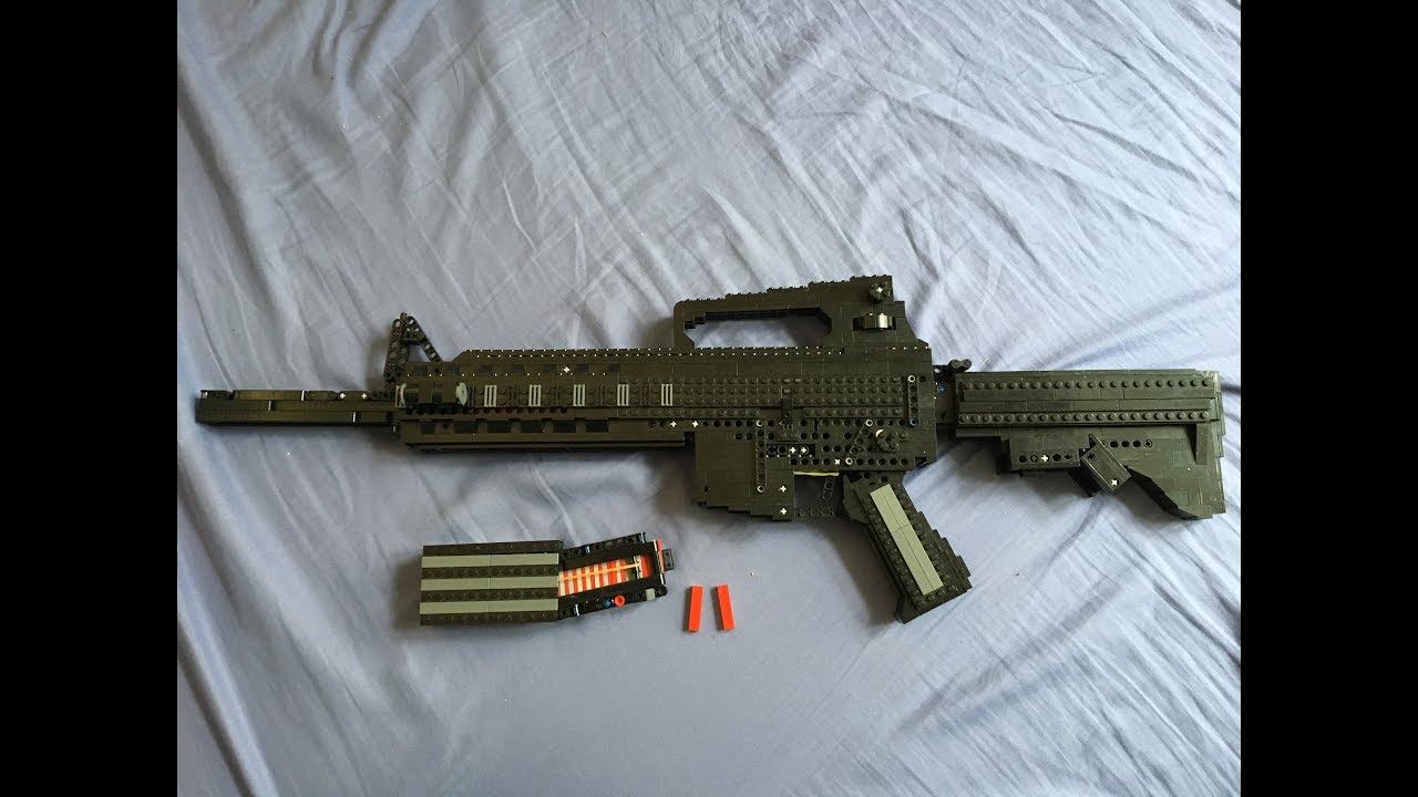 LEGO M4A1 (Working) - YouTube