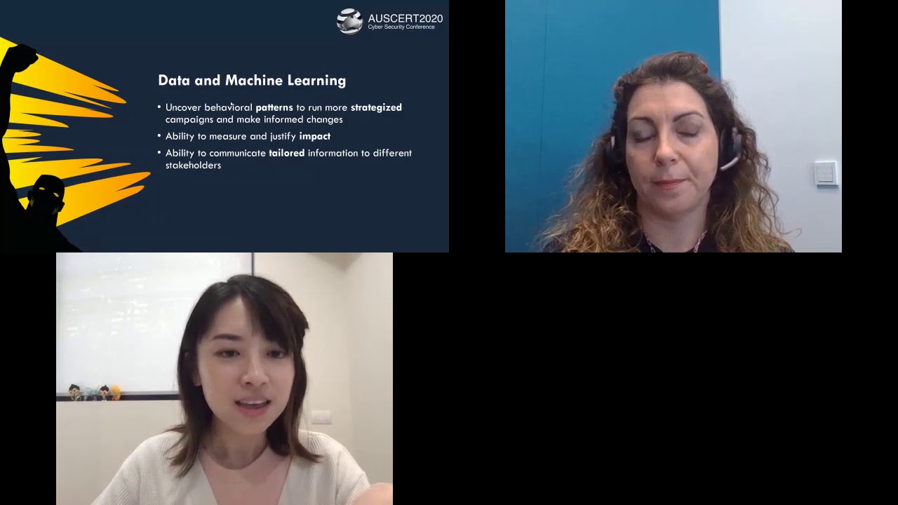 AusCERT2020 Day 1 - Bianca Wirth and Dr Yenni Tim - YouTube