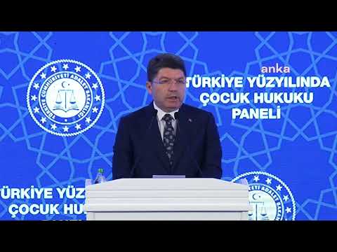 Adalet Bakanı Yılmaz Tunç, Türkiye Yüzyılında Çocuk Hukuku Paneli'nde Konuşuyor | 24.04.2024