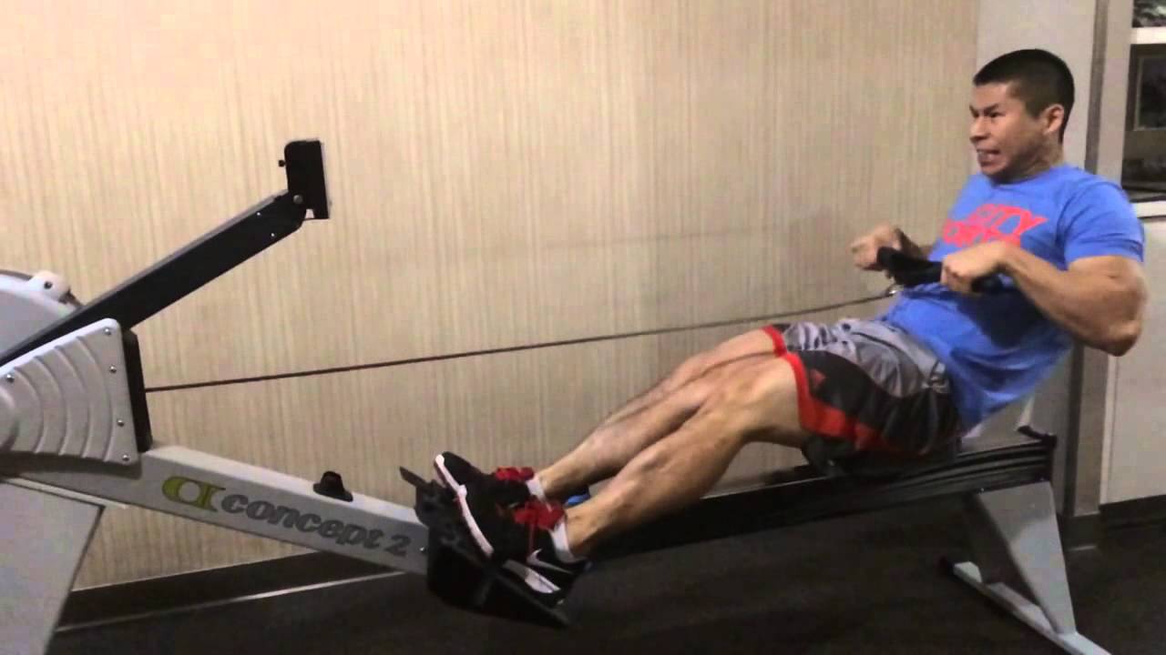 500m Row: 1:32.6 by Gideon Lin - YouTube