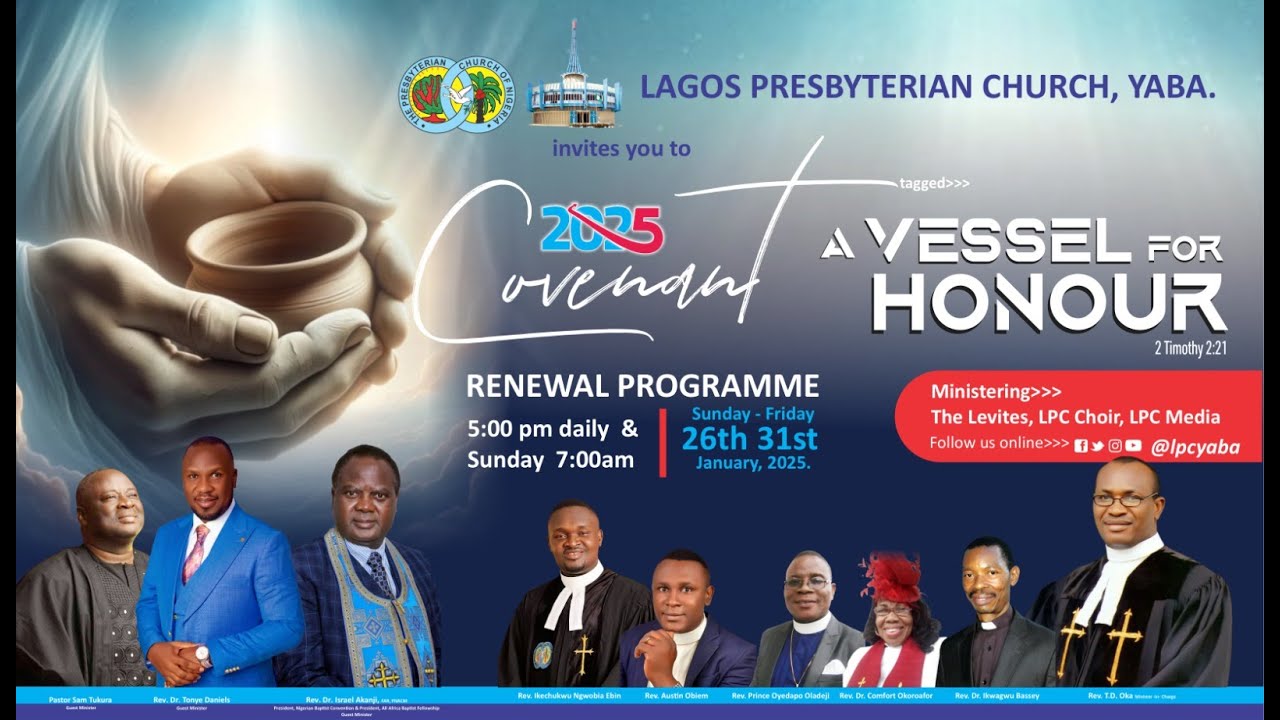 Sunday Service (2025 Covenant Renewal Week: Day 1- 26/1/25 - YouTube