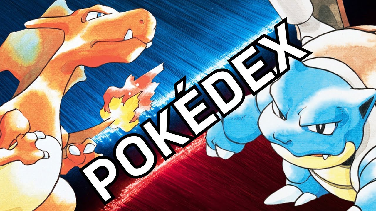 Reading Pokémon Red & Blue Pokédex Entries - YouTube