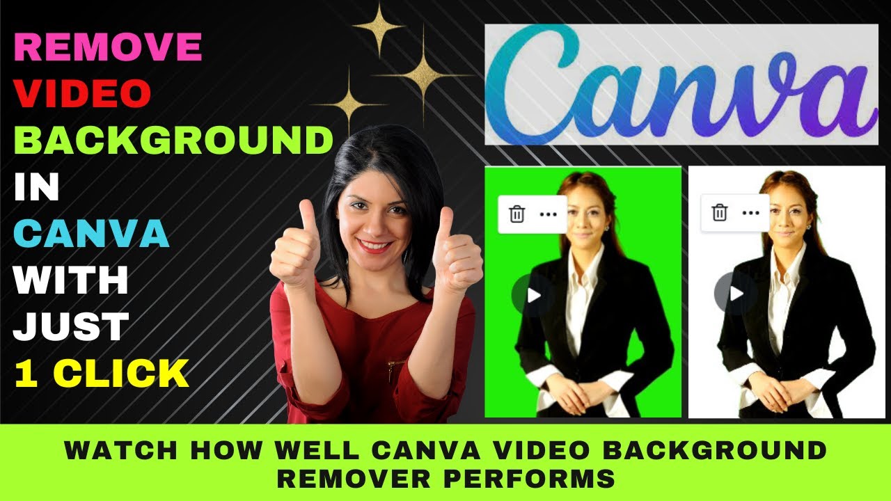 (New) How to Remove Video Background in Canva with Just 1 Click - Canva ...