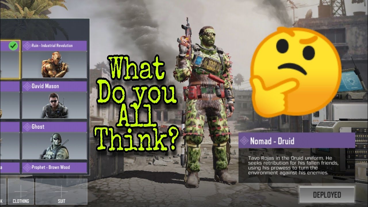 MONTHLY REWARD NOMAD EPIC SKIN. CALL OF DUTY MOBILE - YouTube