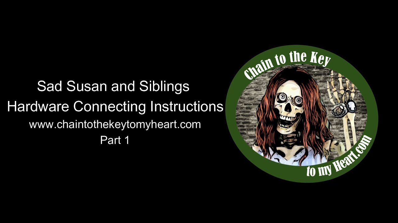 Sad Susan (Talking Skeleton) instructional video part 1 - YouTube