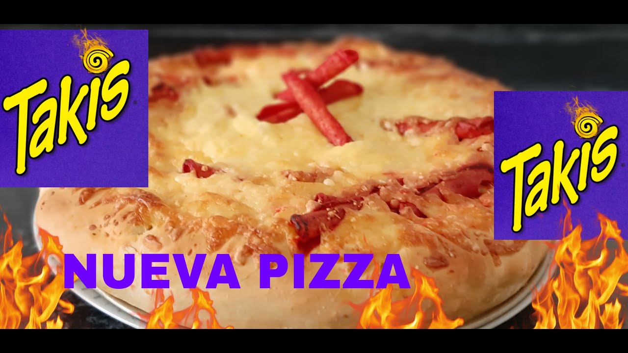 COMO HACER PIZZA TAKIS FUEGO #yummy #food #pizza #recetasfaciles #rico ...