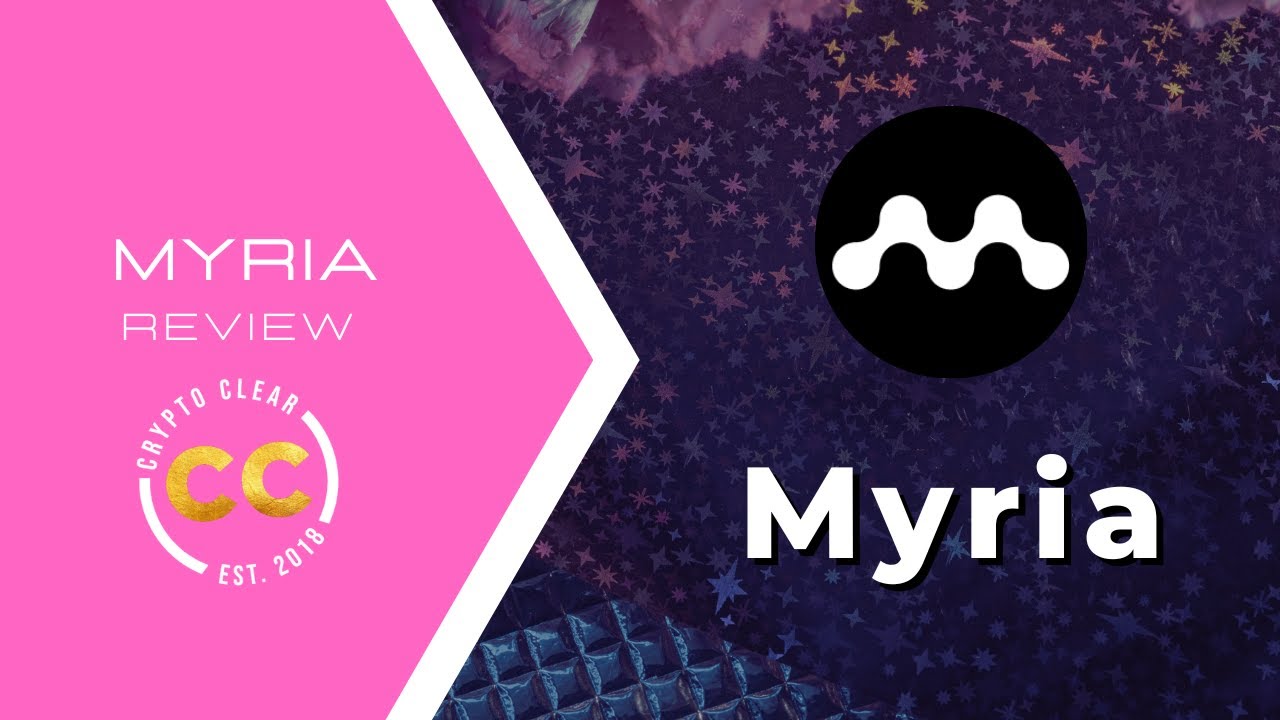 MYRIA : Marketplace NOW LIVE and ZERO GAS FEES - YouTube
