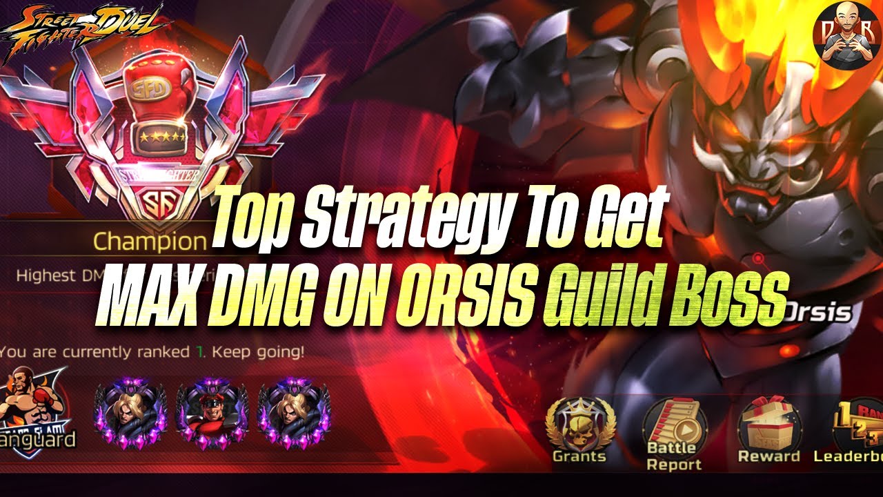 [SF: Duel] - Guild Boss Orsis TOP DPS strategy & Team discussion ...