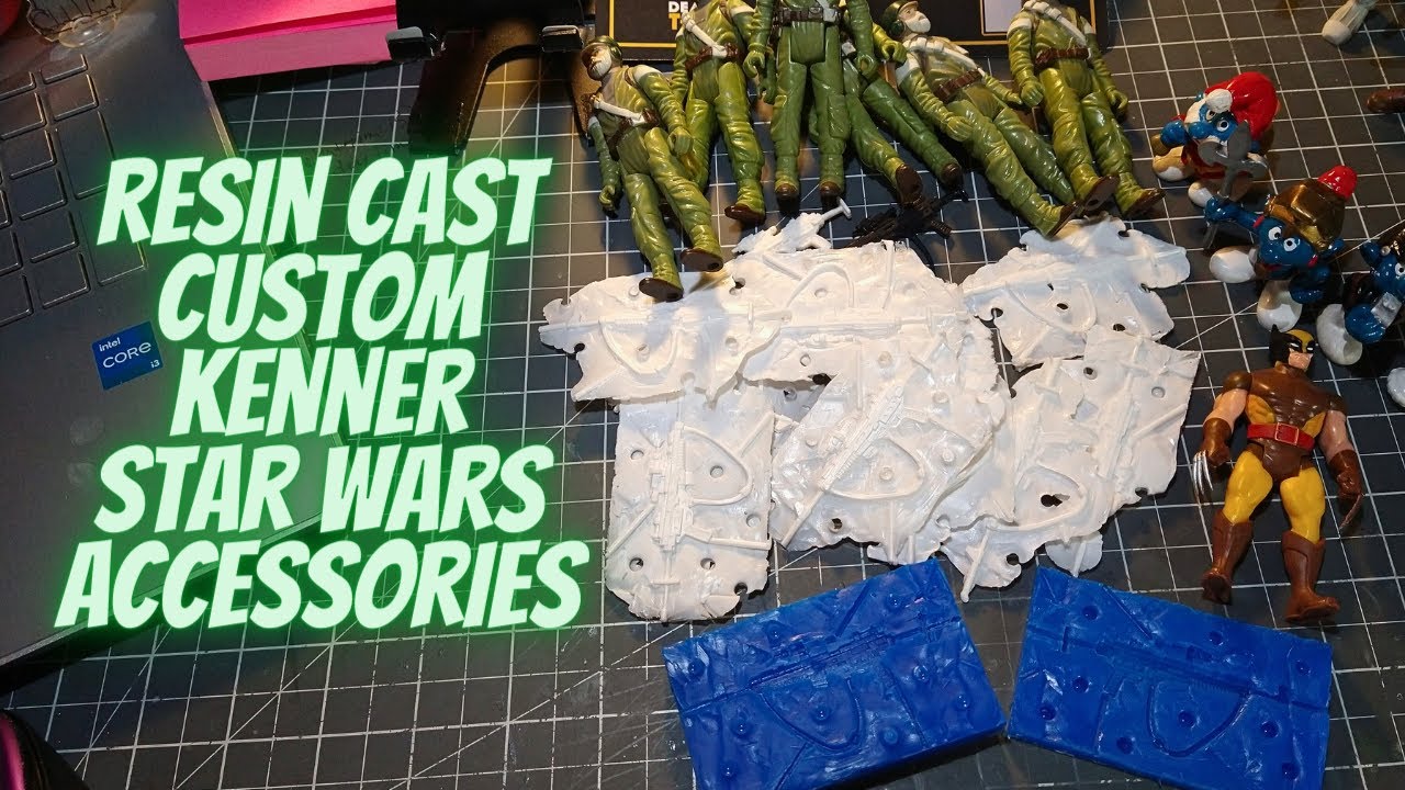 Custom Star Wars Nik Sant and Resin Casting - YouTube