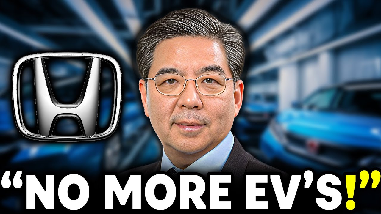 HUGE NEWS! Honda CEO Just SHUT DOWN EV Production! - YouTube