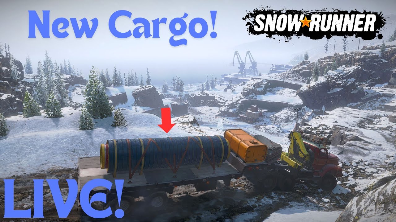 Season 15 Oil And Dirt In Quebec Canada! SnowRunner New Cargo Water ...