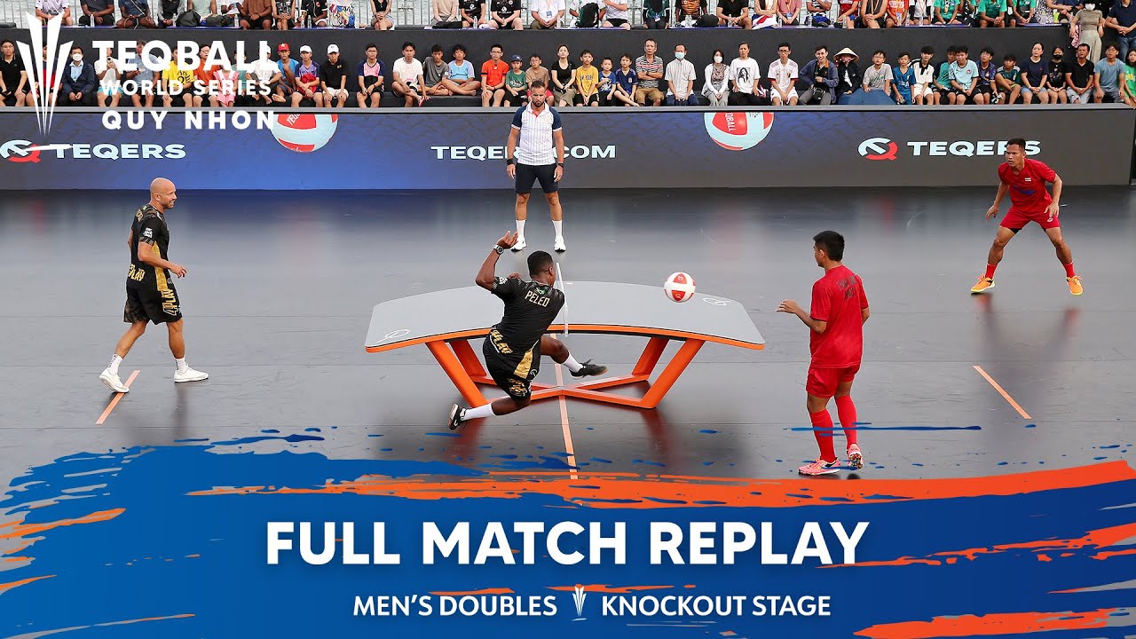 Teqball World Series 2024 - Quy Non | Men's Doubles, Quarter-Final | - YouTube
