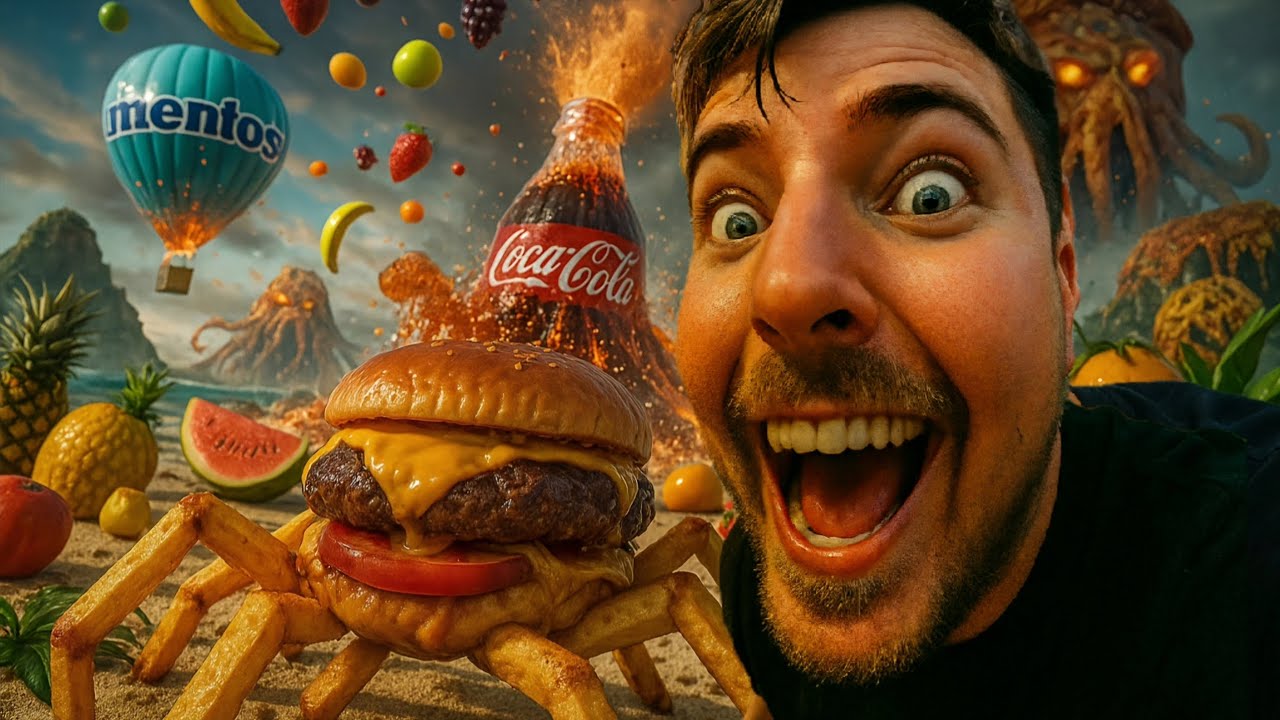 I Changed The Weather And Made It Rain Food - YouTube