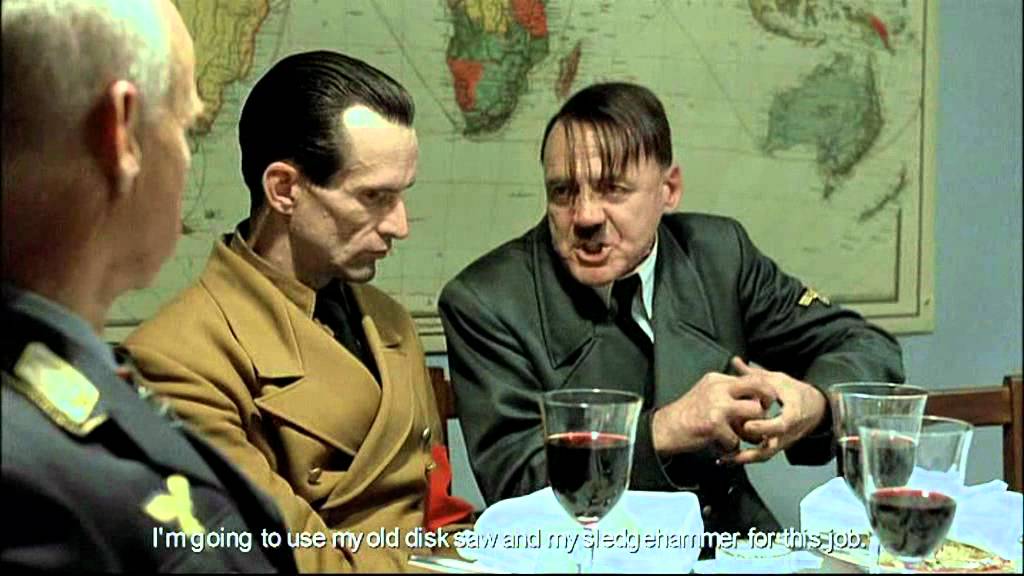 Hitler builds an IKEA shelf - YouTube