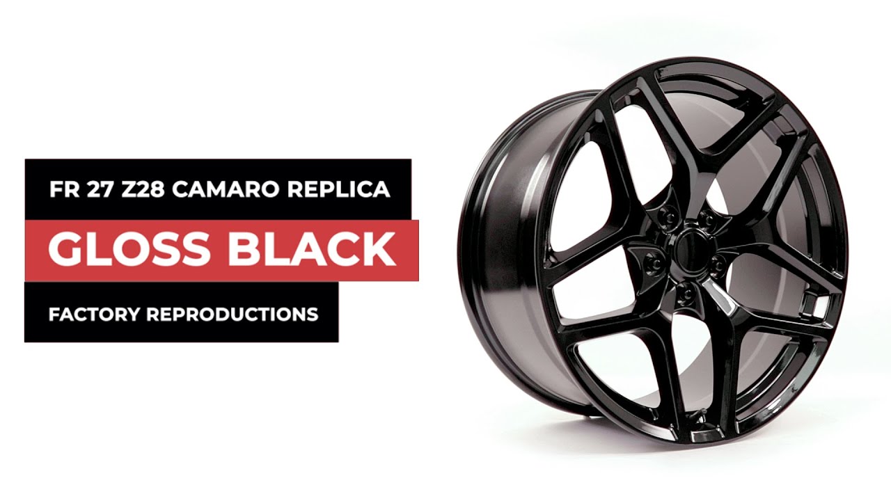 FR 27 Z28 Camaro Replica - Gloss Black - YouTube