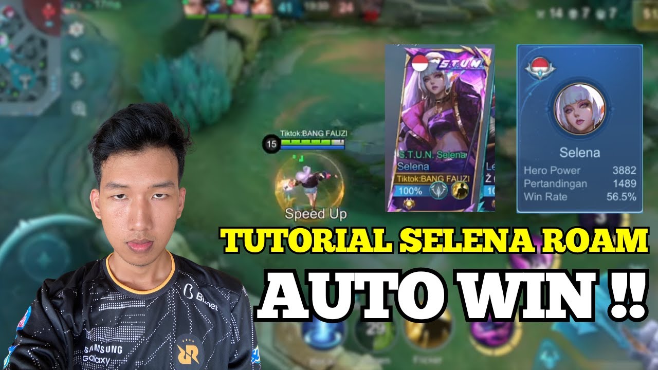 TUTORIAL SELENA ROAM AUTO WIN !!! - Mobile Legends #MLBBIDCreator - YouTube