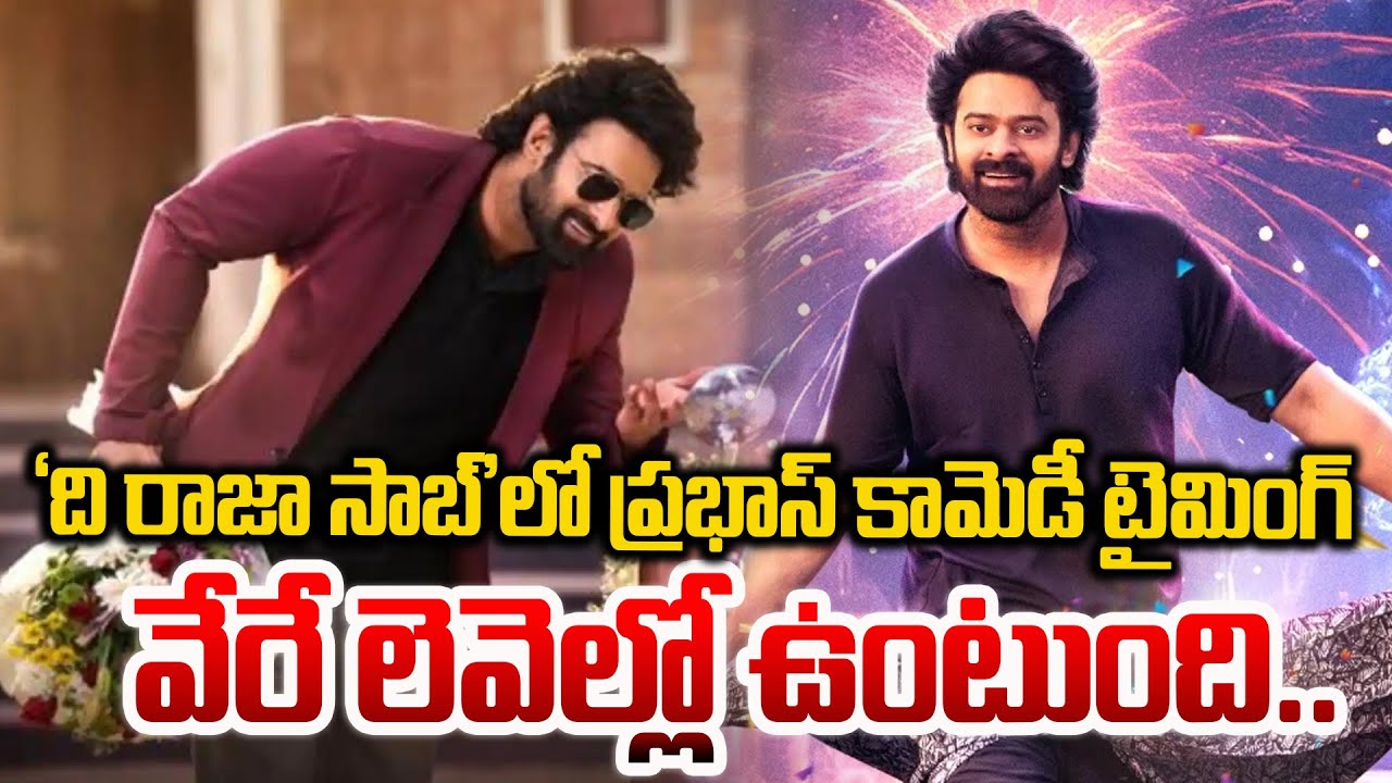 SKN Interesting Comments On Prabhas Comedy Timing In The Rajasaab Movie ...