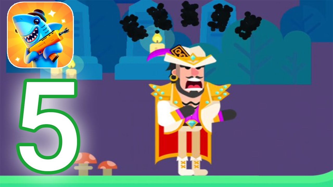 Bowmasters - Gameplay Walkthrough Part 5 - Ron Etienne Upgrade - Ron ...