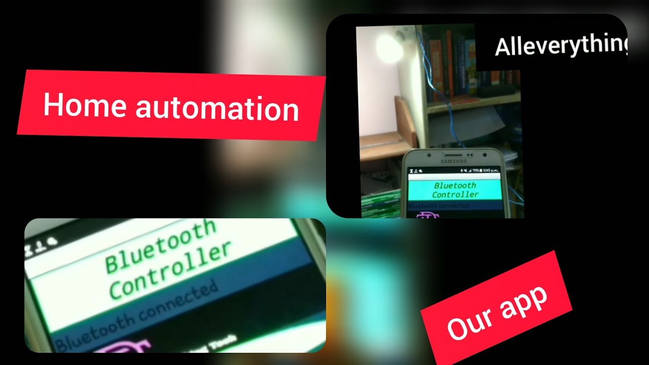 Home Automation Using Bluetooth Module Arduino Project Youtube 2652