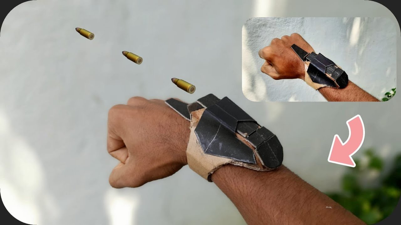 Homemade amazing cardboard weapon || DIY cardboard weapon #techspark # ...