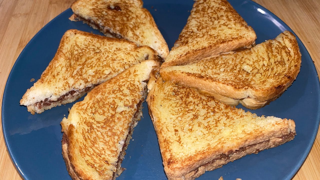 Bread Nutella toast | பிரட் & நுட்டெலா - YouTube